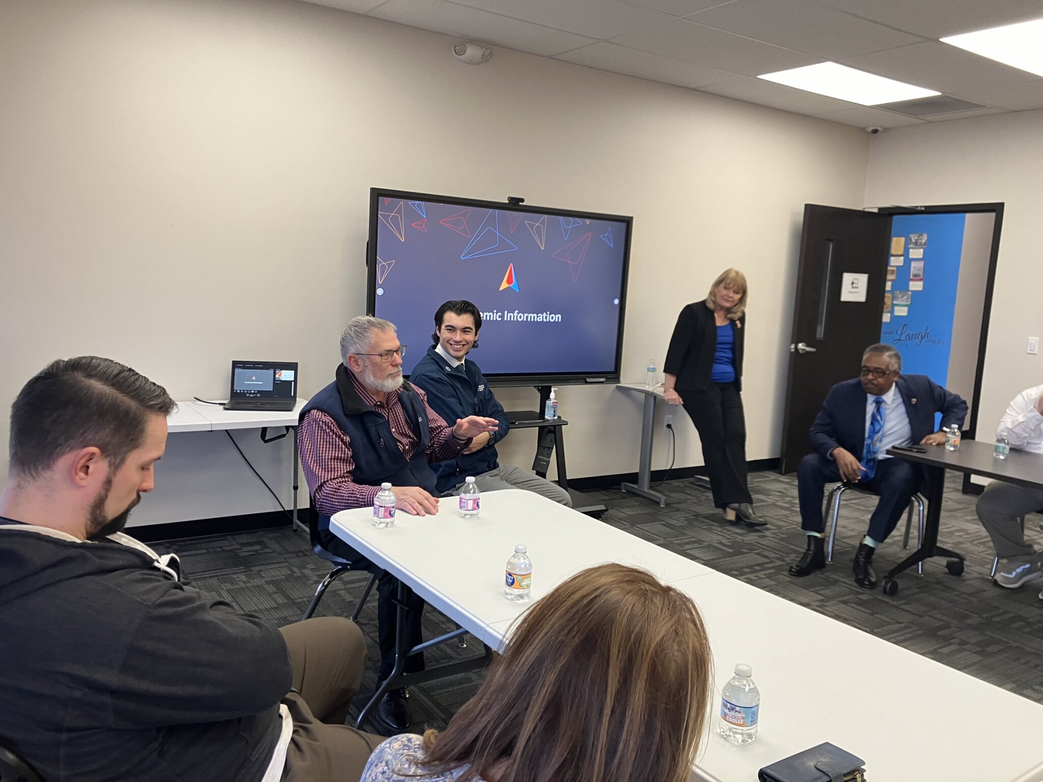 Michigan State Dignitaries Visit and Tour Flex High School in Flint ...